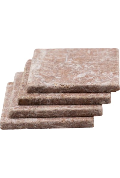 Bubigo Mermer Bardak Altlığı I Burdur Kahve I 4’lü Bubigo Mermer Bardak Altlığı I Burdur Kahve I 4’lü