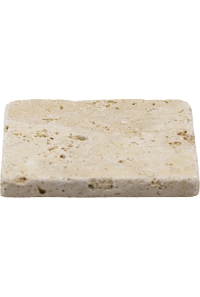 Bubigo Traverten Bardak Altlığı I Traverten Eskitme I 4’lü