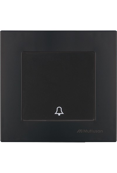 Mutlusan Rita Serisi Siyah Zil Anahtarı Çerçeveli