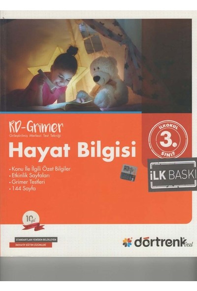 Dört Renk Yayınları 3. Sınıf Rd Grimer Hayat Bilgisi