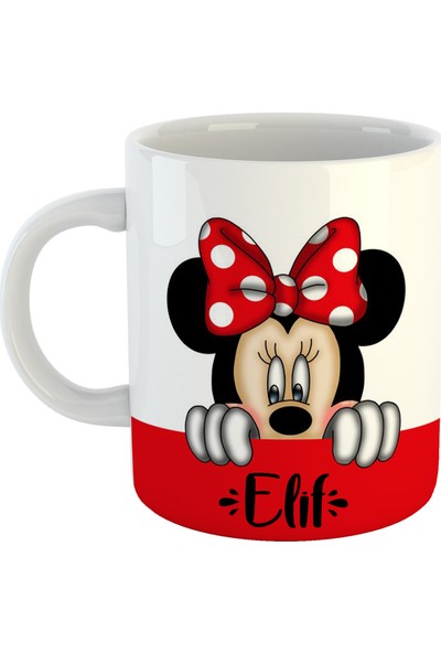 Dafhi Kişiye Özel Isimli Kupa - Minnie Mouse Dafhi Kişiye Özel Isimli Kupa - Minnie Mouse