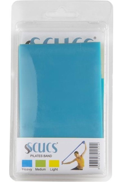 Scucs Pilates Bandı Yüksek Direnç - Mavi (SC41692MVİ) Scucs Pilates Bandı Yüksek Direnç - Mavi (SC41692MVİ)