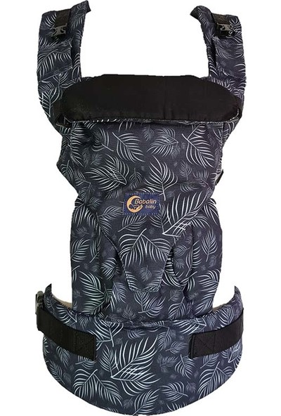 Babalinbaby Mavi Yapraklar 360 / Dışa Dönük Ergonomik Kanguru