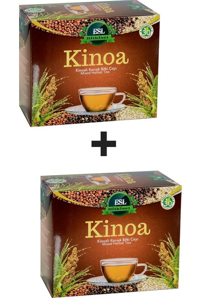 Esl Bitkisel Kinoa Çayı (2 Adet) Esl Bitkisel Kinoa Çayı (2 Adet)