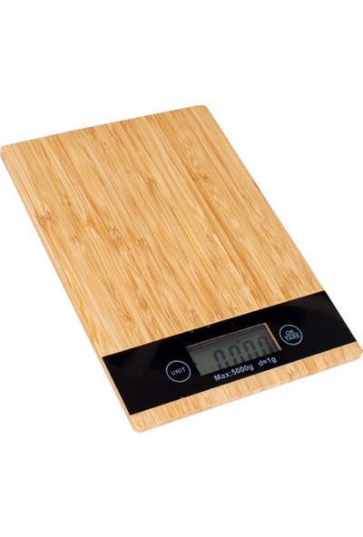 Yakut Dijital Hassas Ahşap Mutfak Tartısı Mutfak Terazisi Hassas Ölçüm 5kg