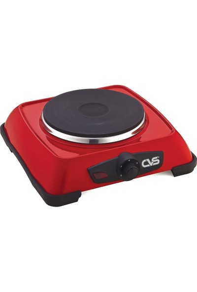 Cvs DN2400 1000W Harlı Tek Gözlü Elektrikli Pleyt Ocak