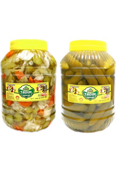 Çubuk Tadım Turşuları - 2'li Turşu 10 kg Çubuk Tadım Turşuları - 2'li Turşu 10 kg