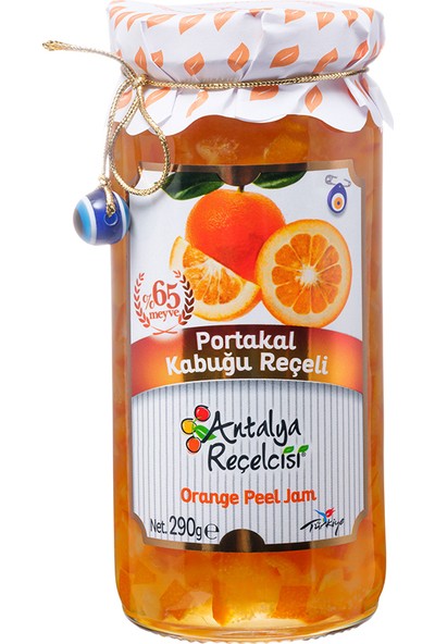 Antalya Reçelcisi 290 gr Portakal Kabuğu Reçeli Antalya Reçelcisi 290 gr Portakal Kabuğu Reçeli