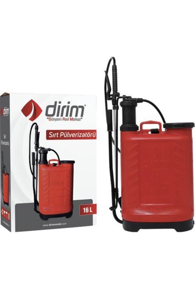 Dirim 16 lt Sırt Pompası