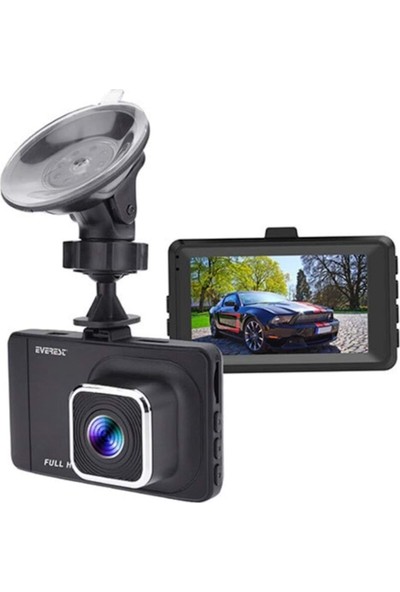 Everest Evercar 3.0 IPS Ekran 12.0mp Hareket Araç Içi Kamera