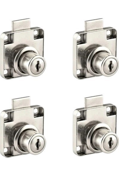 Adem Koç Plastik Metal Kare Dolap Çekmece Kilidi (4 Lü) Adem Koç Plastik Metal Kare Dolap Çekmece Kilidi (4 Lü)