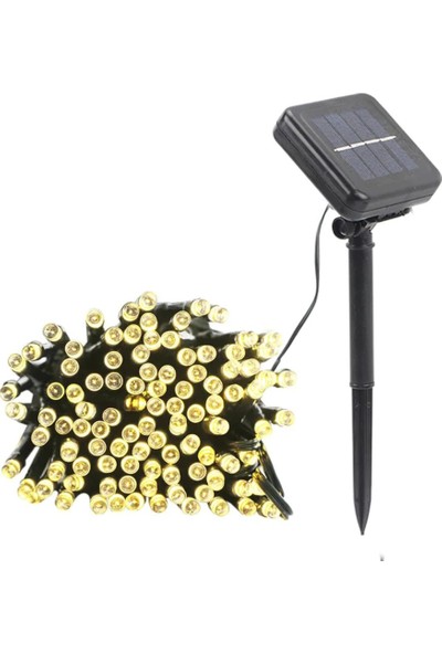 Schulzz Solar Güneş Enerjili Dış Bahçe 8 Modlu 20 M 200 LED Aydınlatma Schulzz Solar Güneş Enerjili Dış Bahçe 8 Modlu 20 M 200 LED Aydınlatma