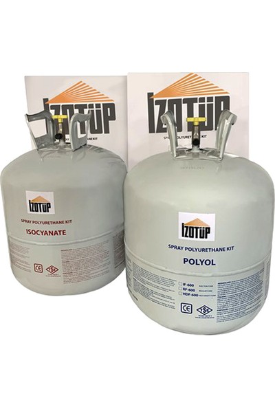 Izotüp Poliüretan Dolgu Köpük Izolasyon (60 M2 Alan Yalıtımı) Isı Nem Çatı Yalıtımı