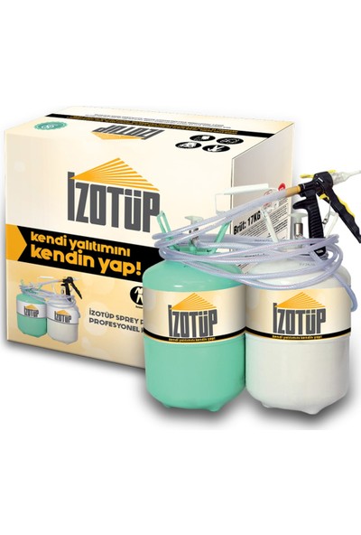 Izotüp Poliüretan Dolgu Köpük Izolasyon Isı Nem Çatı Yalıtımı