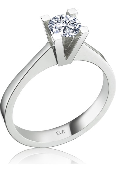 Eva Pırlanta Tektaş Yüzük 0,40 Karat E Renk 145219