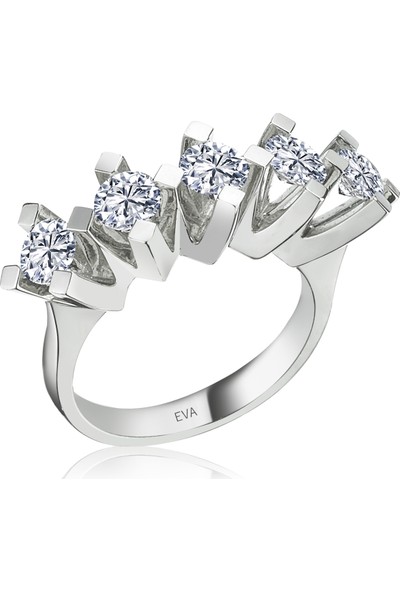 Eva Pırlanta Beştaş Yüzük 0,25 Karat G Renk 995361