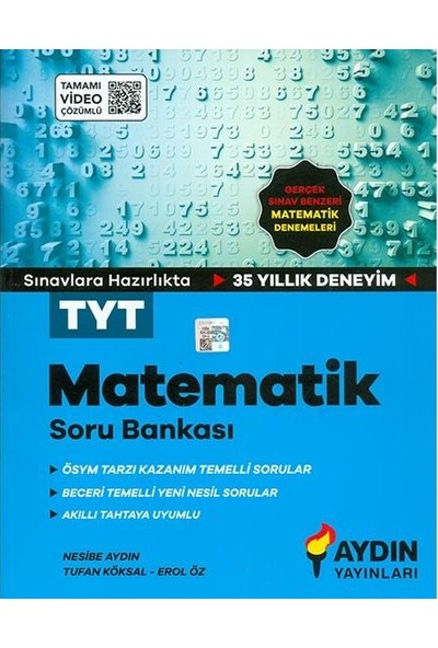 Aydın Yayınları Tyt Matematik Soru Bankası