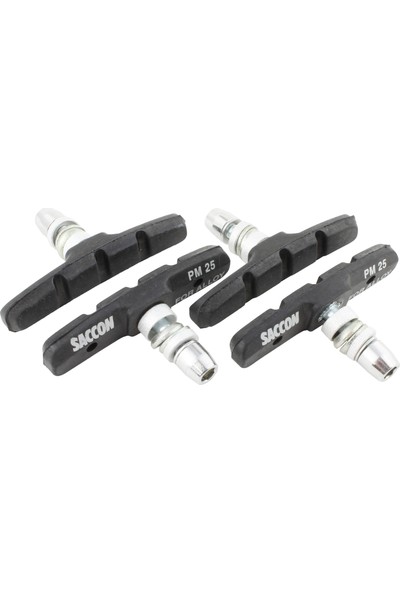 Saccon PM-25 Alyan Vşdalı Ön-Arka Set Fren Pabucu