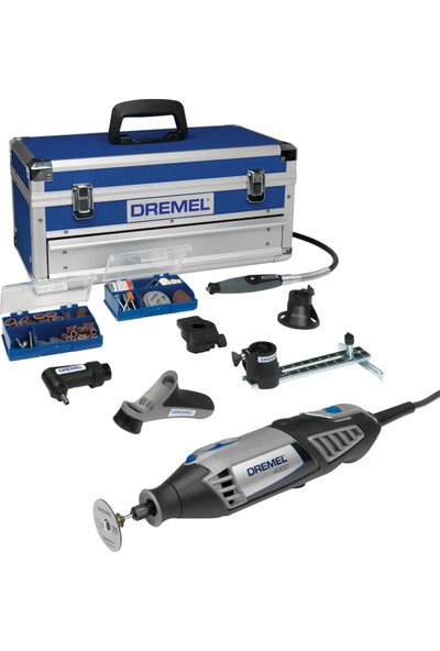 Dremel 4000 Platinyum Sürüm Çok Amaçlı El Motoru - F0134000KE Dremel 4000 Platinyum Sürüm Çok Amaçlı El Motoru - F0134000KE