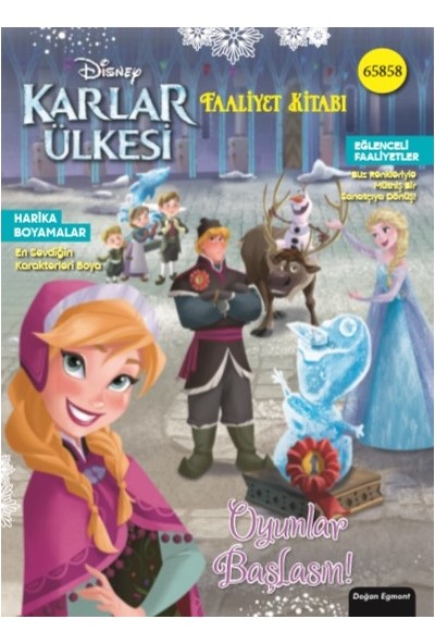 Karlar Ülkesi Faaliyet Kitabı - Oyunlar Başlasın Karlar Ülkesi Faaliyet Kitabı - Oyunlar Başlasın