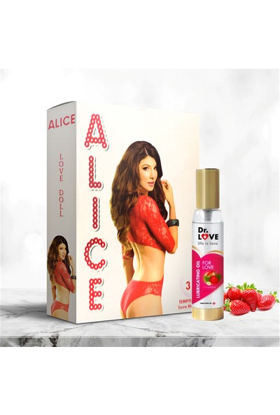 Dr. Love Alice 3 Işlevli Şişme Manken, Bebek + Jel