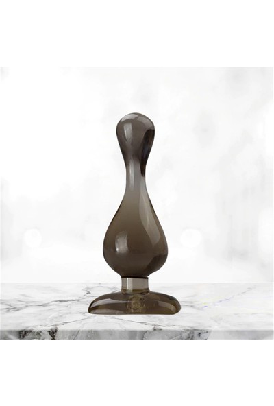 Silikon Anal Plug Tıkaç 10 Cm Siyah Silikon Anal Plug Tıkaç 10 Cm Siyah