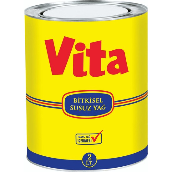 Vita Bitkisel Susuz Yağ 2lt Fiyatı - Taksit Seçenekleri