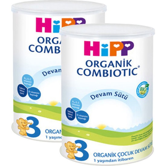 Hipp 3 Organik Combiotic Devam Sütü 350gr 2 Adet Fiyatı