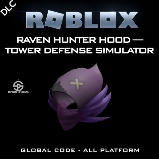 Roblox : Raven Hunter Hood ️tower Defense Simulator - Roblox Fiyatı