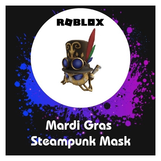 Roblox : Mardi Gras Steampunk Mask - Roblox Key Fiyatı