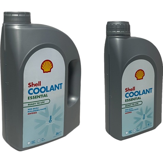 Shell Coolant Essential 4 Mevsimlik Mavi Antifriz 3+1 Litre Fiyatı