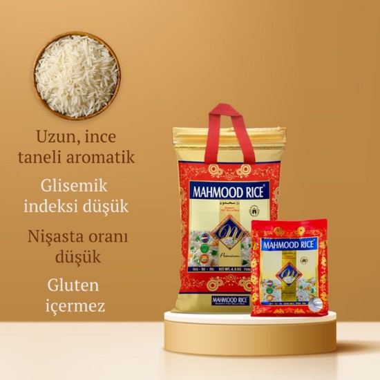 Mahmood Rice Basmati Pirinç 4 kg Fiyatı - Taksit Seçenekleri
