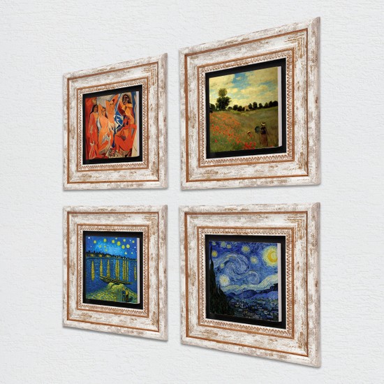 Pinecone Picasso, Claude Monet, Van Gogh Taş Duvar Tablosu Fiyatı