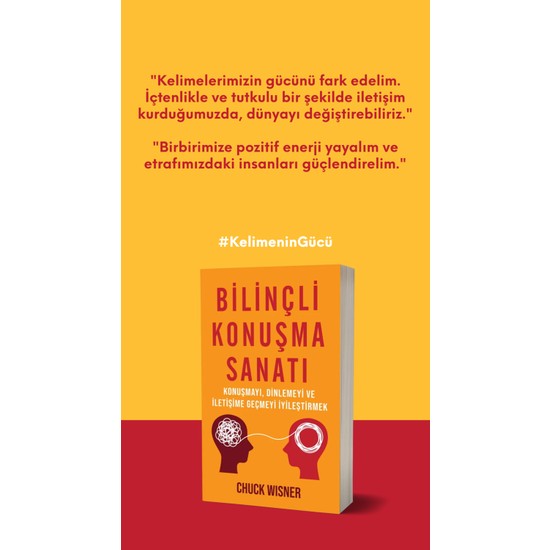 Bilinçli Konuşma Sanatı - Chuck Wisner Kitabı ve Fiyatı