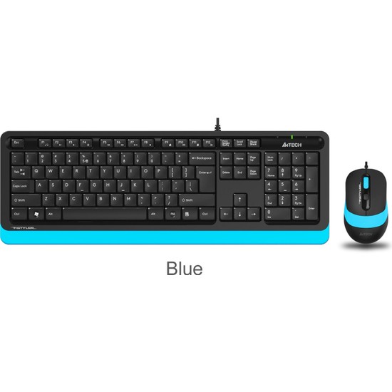 A4Tech A4 Tech F1010 Q USB Mavi Fn-Mm Klv+Optik Mouse Set Fiyatı