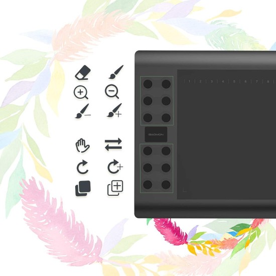 Gaomon M106K Pro 10 x 6.25 Grafik Çizim Tableti Fiyatı