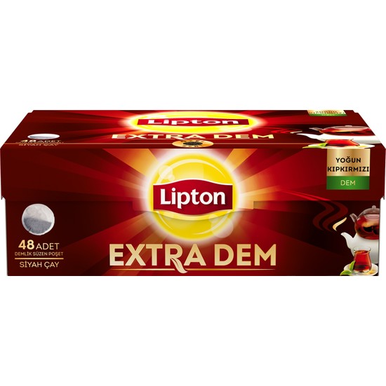Lipton Extra Dem Demlik Poşet Çay 48'li - OnuAl Fiyat Arşivi