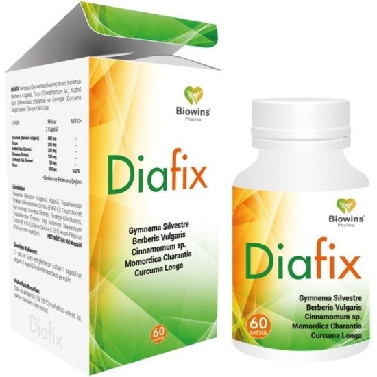 Biowins Pharma Diafix 60 Kapsül Fiyatı - Taksit Seçenekleri