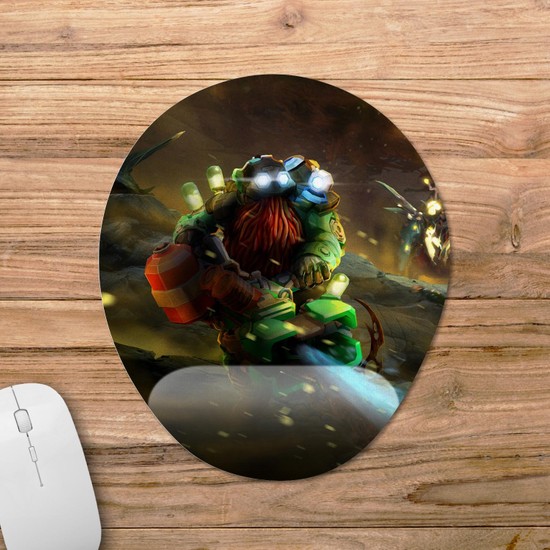 Pixxa Deep Rock Galactic Bilek Destekli Mousepad Model - 5 Fiyatı