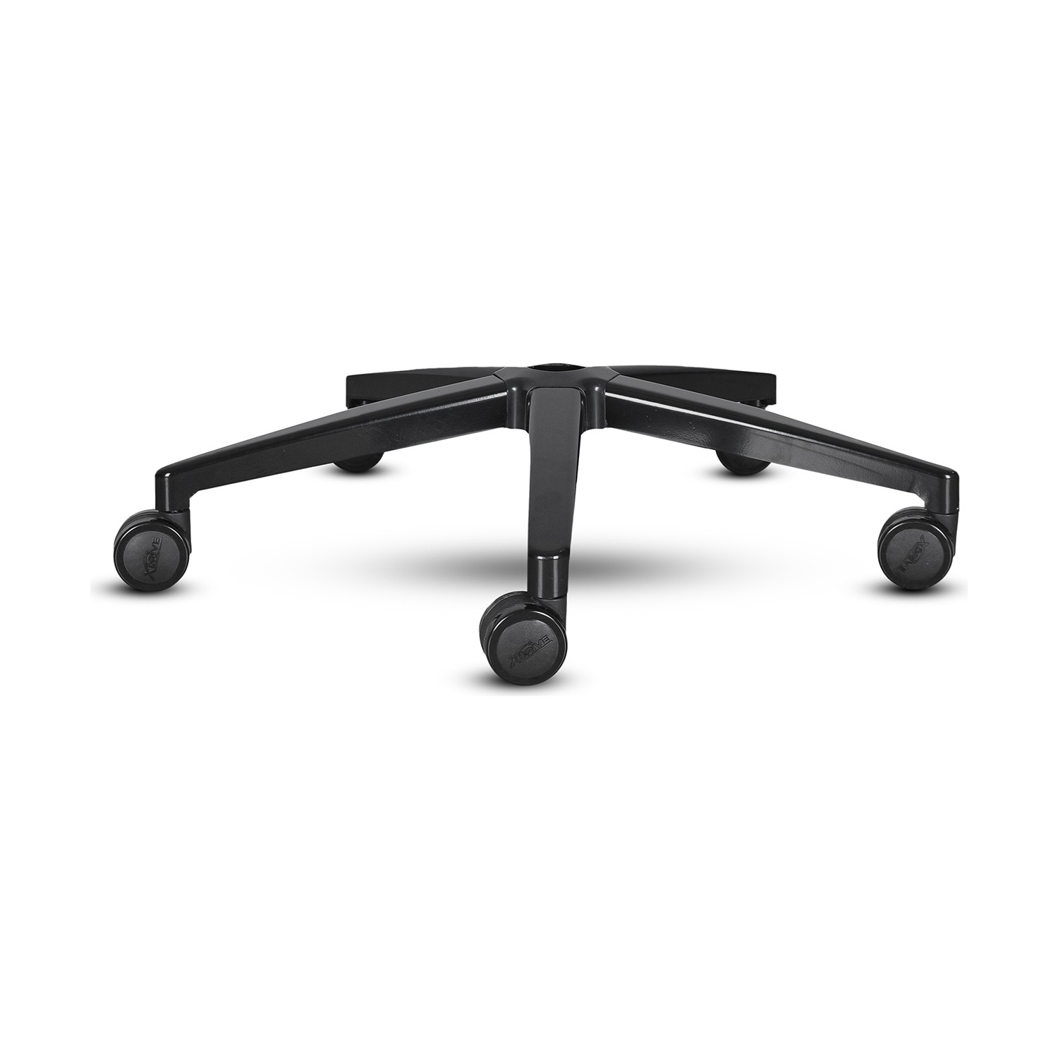 Xdrive Premium Metal Ayak Ince Siyah (Tekerlek Dahil) Fiyatı