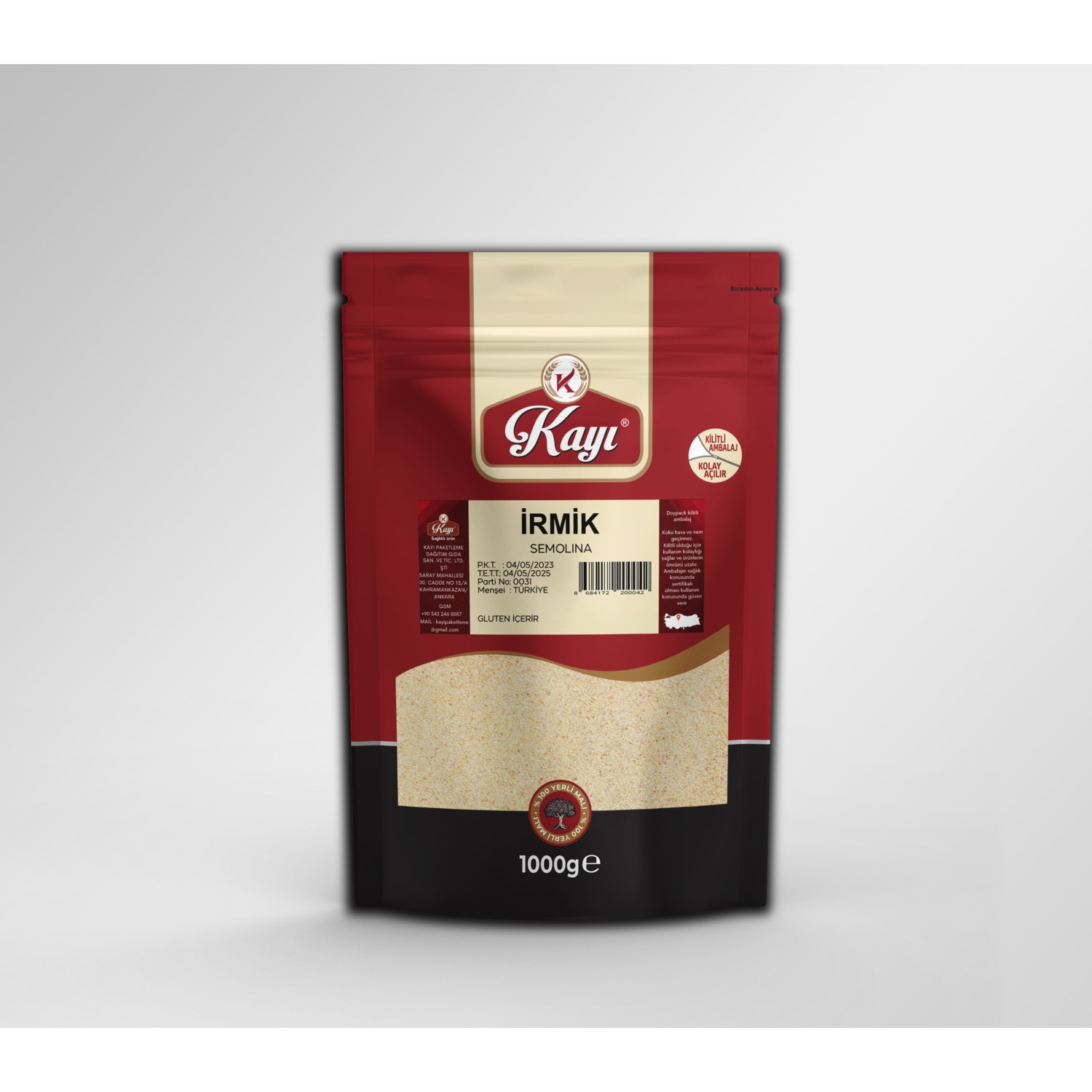 Kayı İrmik 1 kg Fiyatı, Taksit Seçenekleri ile Satın Al