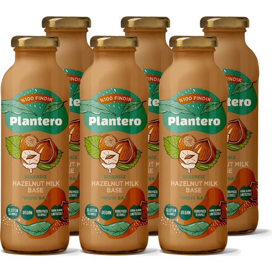 Plantero 6'lı Fındık Bazı Kosantre Seti 250 gr x 3 (18 Lt Fiyatı
