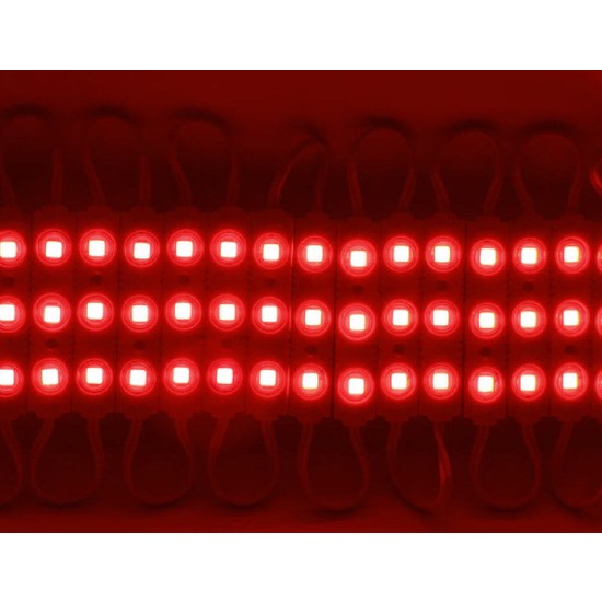 Zembil 10 Adet Kırmızı 12V 1.5W 3 Ledli Mercekli Parmak LED Fiyatı