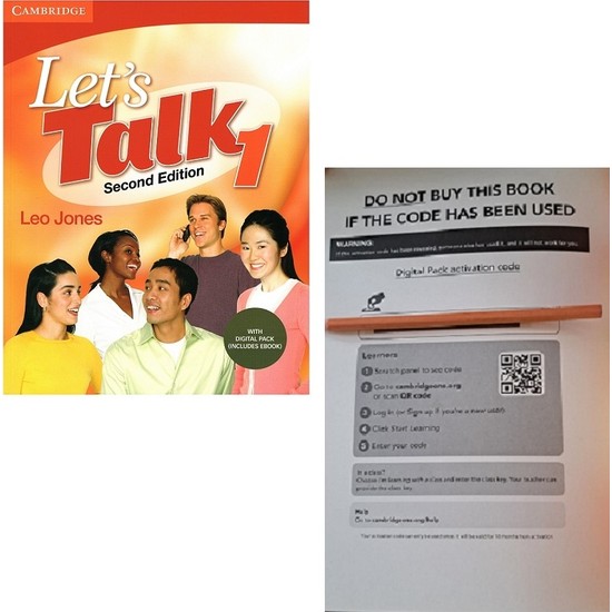 Cambridge University Press Let's Talk Level 1 Student's Book Kitabı