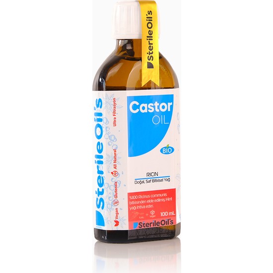 Sterile Oil's HİNT YAĞI / CASTOR Oil 100 ml Fiyatı