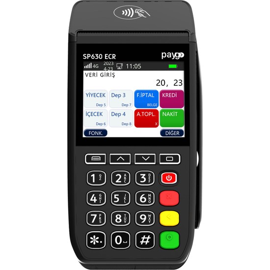 Paygo PRO 4g Yeni Model Temassız, QR okuma Dokunmatik Fiyatı