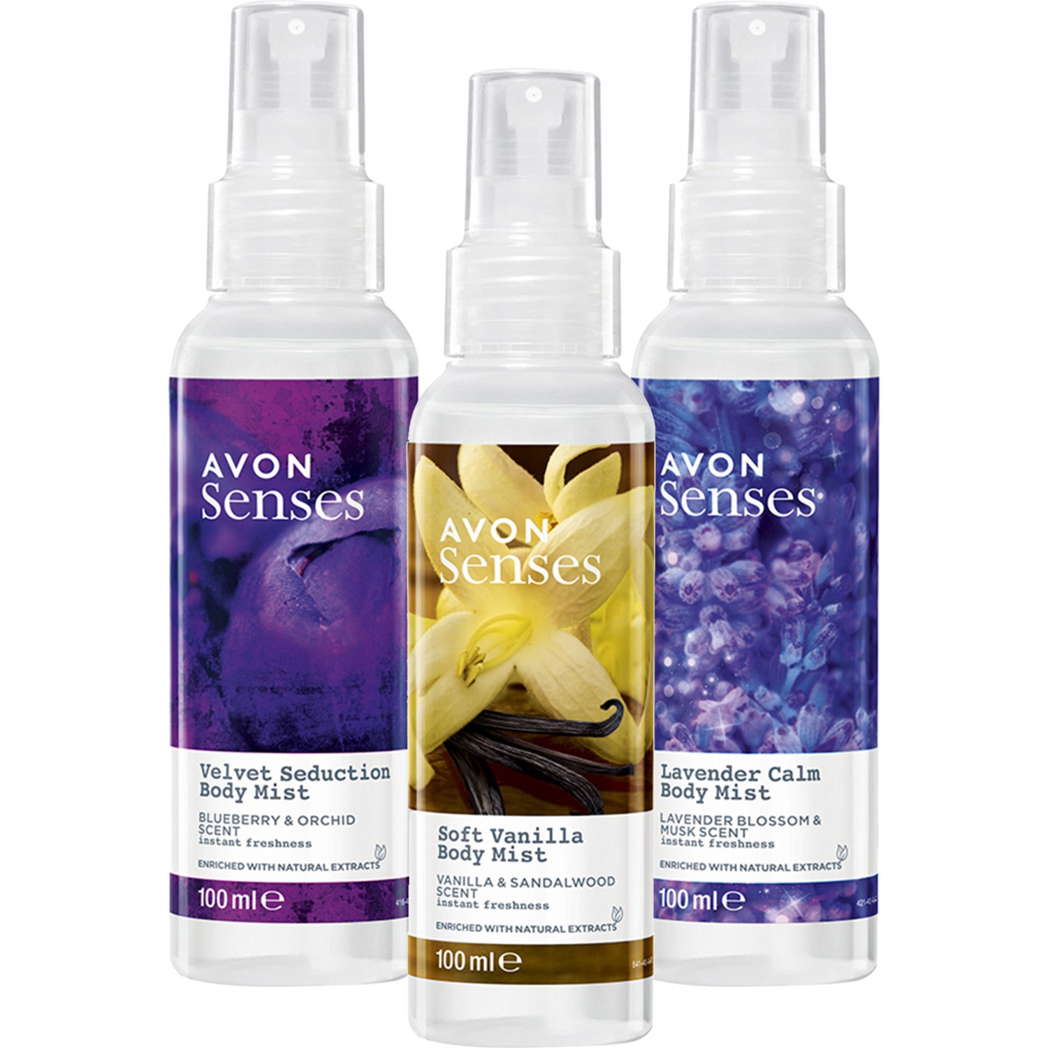 Avon Senses Orkide, Lavanta ve Vanilya Kokulu Vücut Spreyi Fiyatı