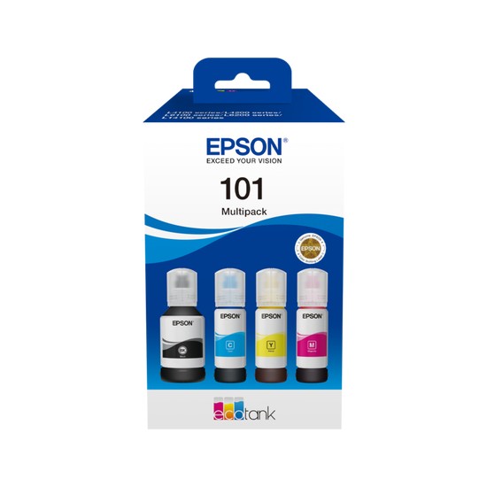 Epson 101 Orjinal L6260 Kutulu Multipack Mürekkep Seti Fiyatı