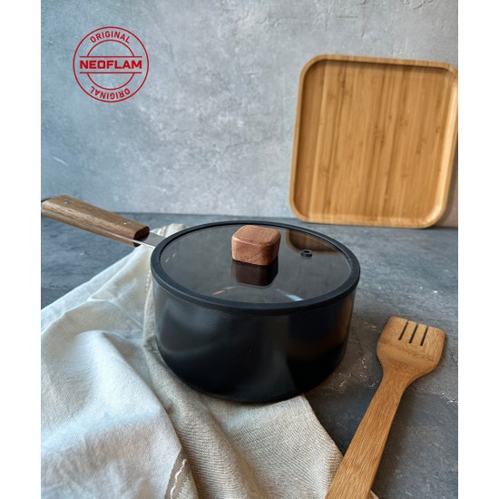 Neoflam Bien Black Indüksiyonlu 18 cm Sos Tenceresi, Akasya Fiyatı