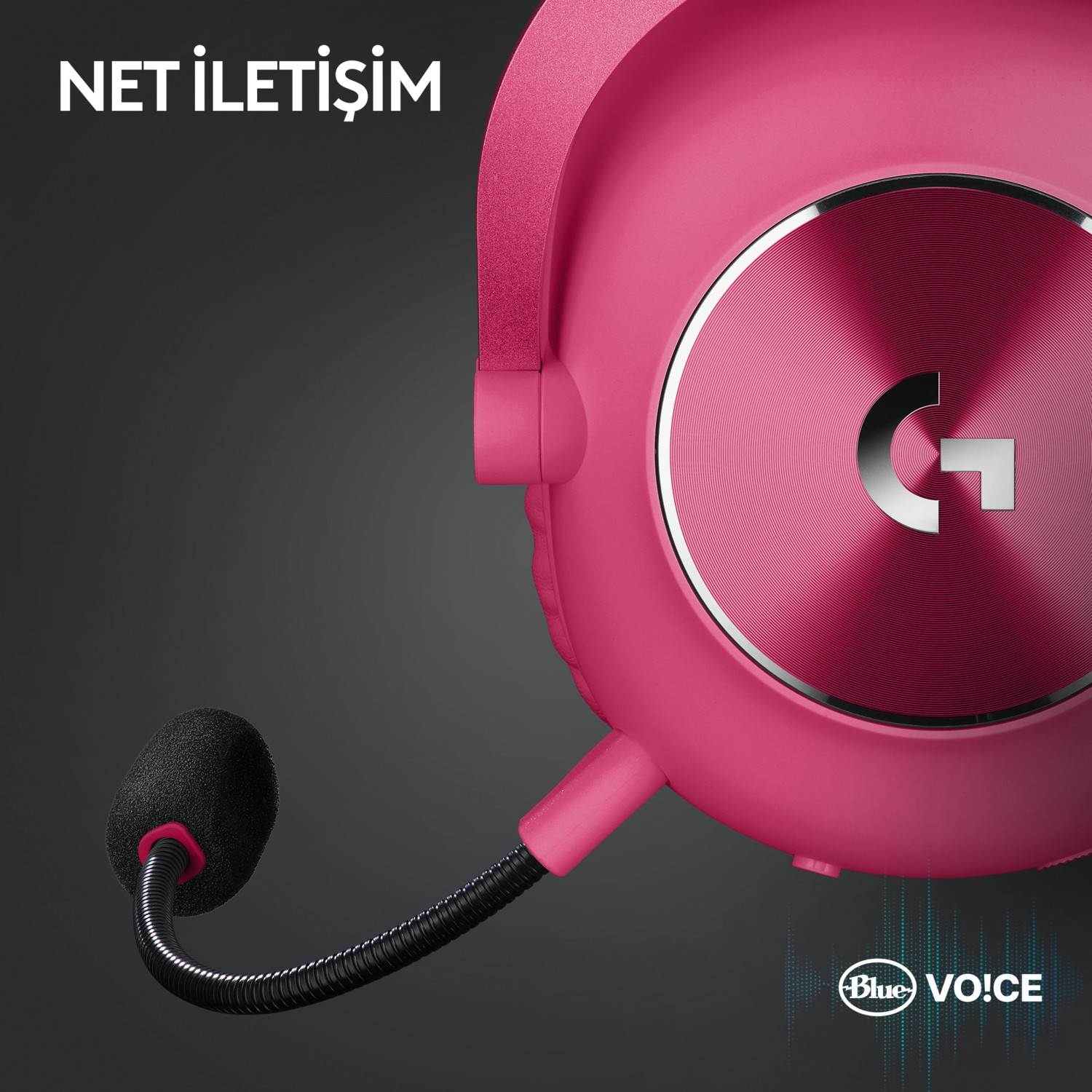 Logitech G PRO X 2 LIGHTSPEED Kablosuz DTS:X Headphone 2.0 - 7.1 Surround Ses Oyun Kulaklığı